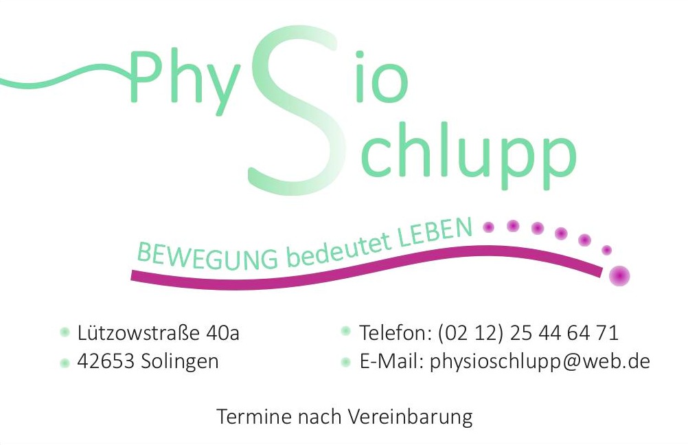 Physio Schlupp - Startseite